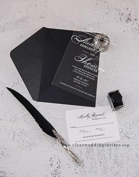 10 Unique Wedding Invitations Choices for 2024 – Clear Wedding Invites