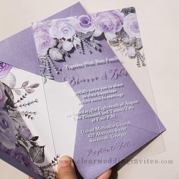 Acrylic Wedding Invitations - Clear Wedding Invites